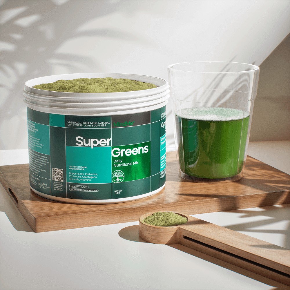 Super Greens Box купити в інтернет-магазині MindMe: ціна, відгуки ...